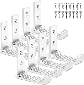 Amazon.com: 8Pcs Folding Wall Hook, Folding Coat Hooks, Wall Mounted ...