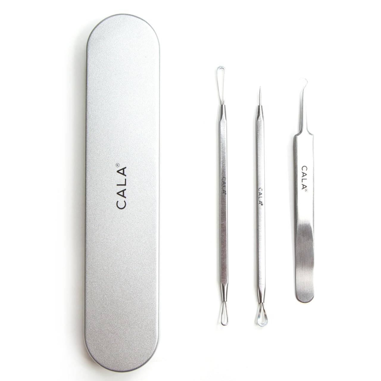 Amazon.com : Cala Skin glow tool kit with metal case 3 count, 3 Count ...