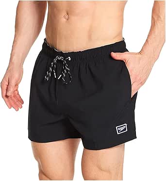 Speedo Short de bain pour homme avec cordon de serrage uni 35,6 cm ...