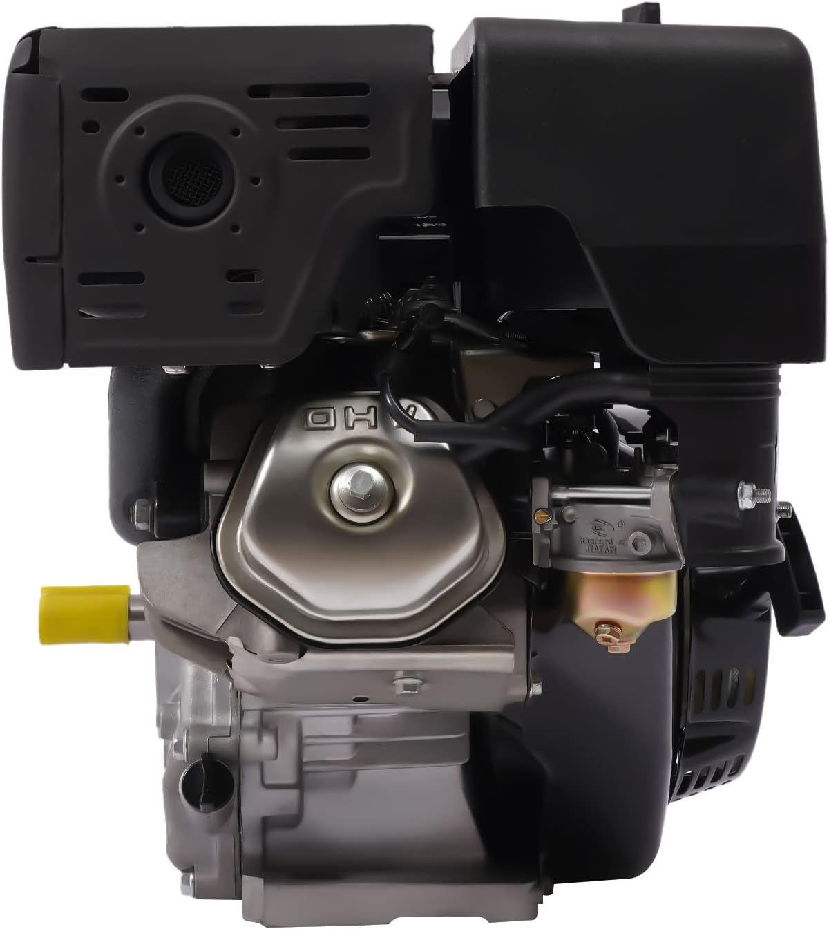 Motor de gas 15HP 420CC 4 tiempos OHV de un solo cilindro de gasolina horizontal Motor de ...