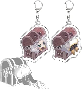 Amazon.com: MZeer Frieren Keychain Anime Beyond Journey's End Treasure ...