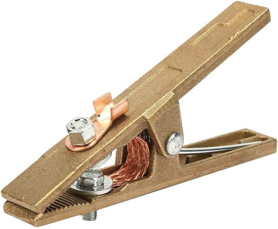 Real 400 Amp High Performance REAL Brass Welding Ground Clamp (25 YEARS ...