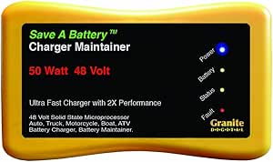 Granite Digital Battery Saver 2365-48 48V 50W Quick Charger and Auto ...