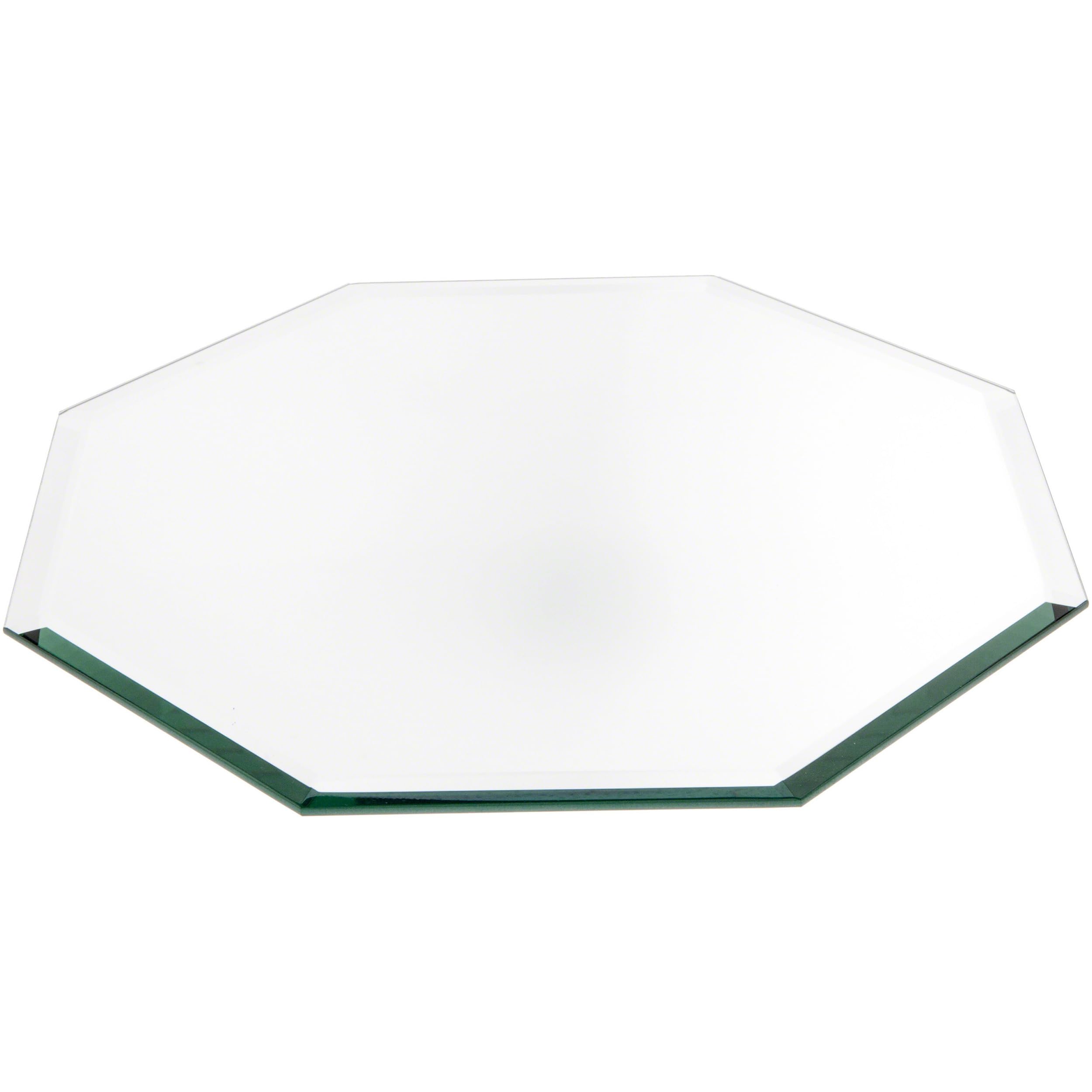 Amazon.com: Plymor Octagon 5mm Beveled Glass Mirror, 12 inch x 12 inch ...