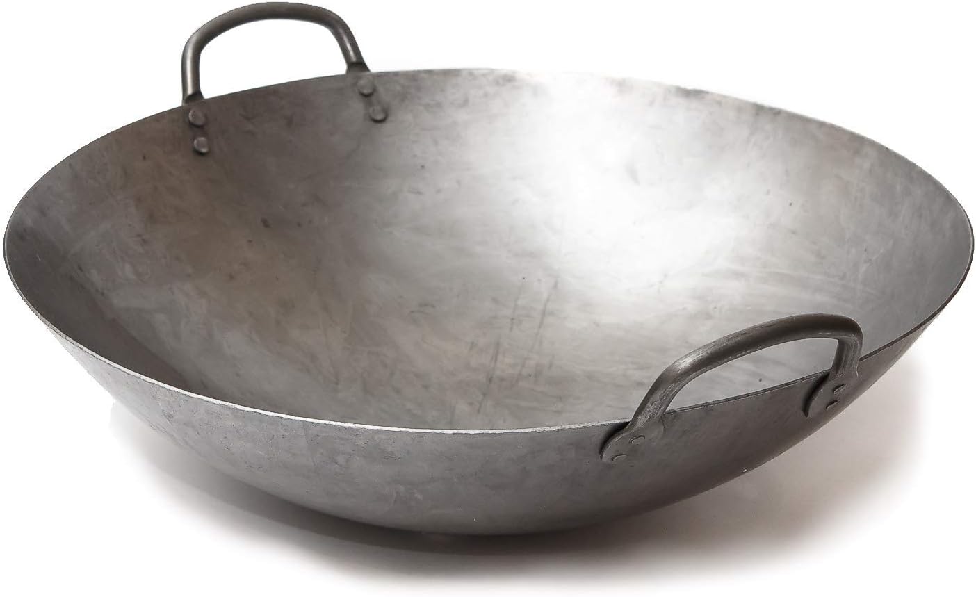 Amazon.com: Town Food Service 24 Inch Steel Cantonese Style Wok: Stir ...