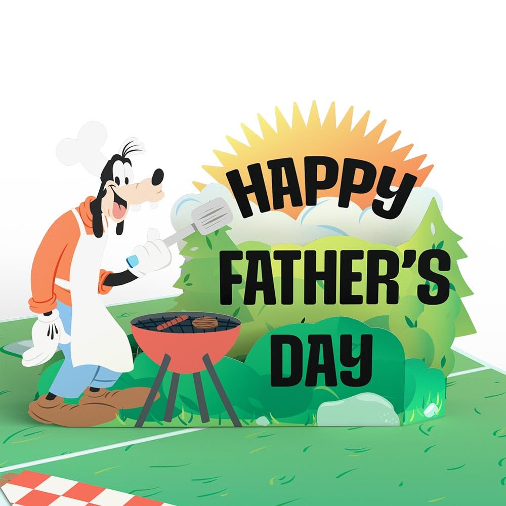 Amazon.com : Lovepop Disney's Goofy Father's Day Pop-Up Card : Office ...