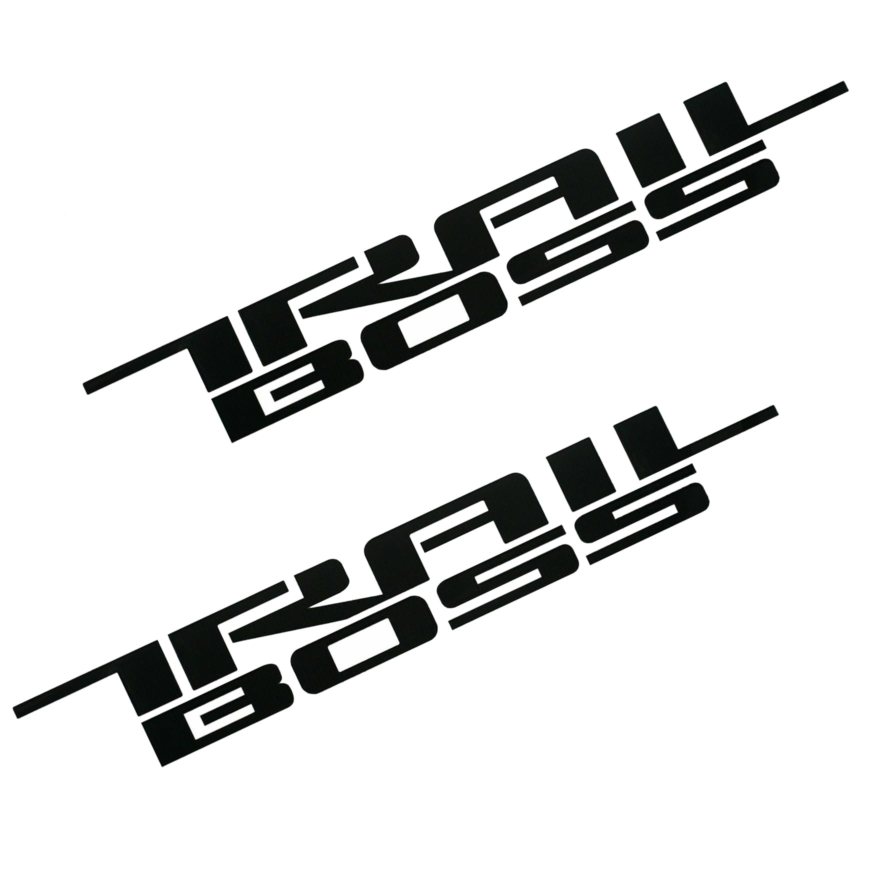 Amazon.com - 2X 2019-2021 Trail Boss Sticker Vinyl Truck Bed Side Decal ...