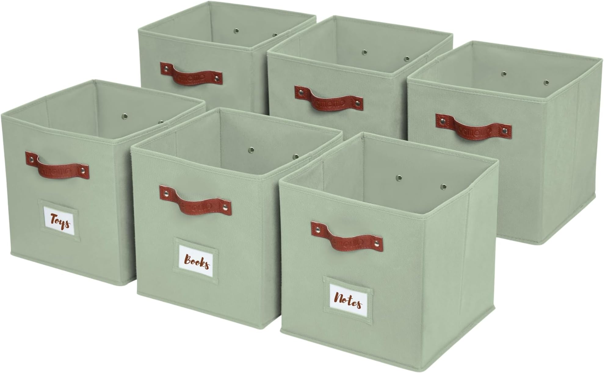 Amazon.com - Posprica 3X Thicker Collapsible Storage Bins,13×13 ...