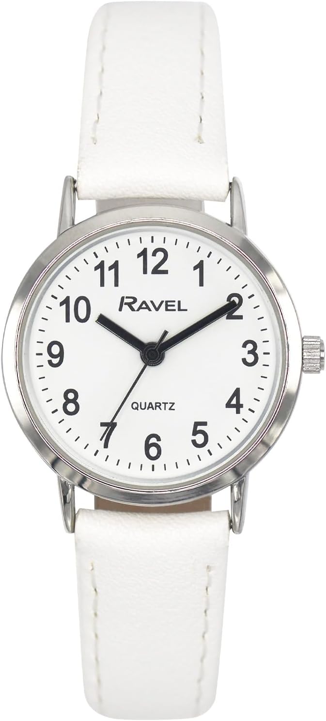 Ravel - Women's Classic Everyday Watch with Modern Numbers - Analogue ...