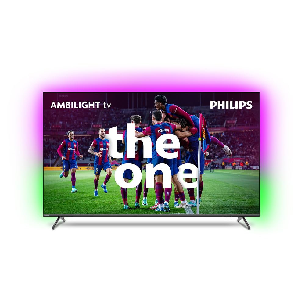 Smart TV 65" 4K 120 Hz Philips THE ONE 65PUG8808/78, Google TV ...