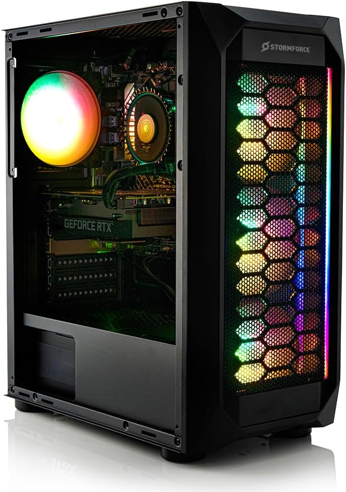 Stormforce Crystal Gaming PC – NVIDIA GeForce RTX 4070 12GB, Intel Core ...
