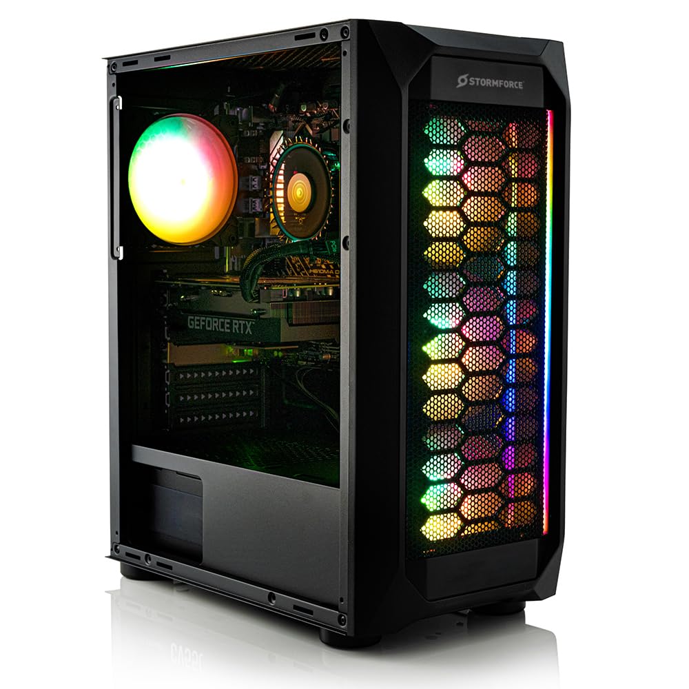 Stormforce Crystal Gaming PC – NVIDIA GeForce RTX 4070 12GB, Intel Core ...