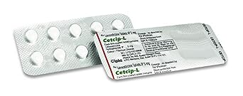 Cetcip-L - Strip of 10 Tablets : Amazon.in: Health & Personal Care