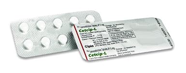 Cetcip-L - Strip of 10 Tablets : Amazon.in: Fashion