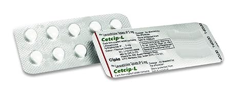 Cetcip-L - Strip of 10 Tablets : Amazon.in: Health & Personal Care