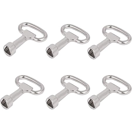 Antrader 2.0" x 1.5" Triangle Socket Spanner Key Matel Triangular ...