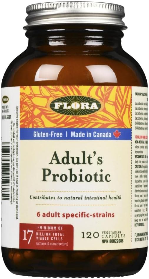 Flora Health Adult Probiotic - Boost Gut Health Naturally