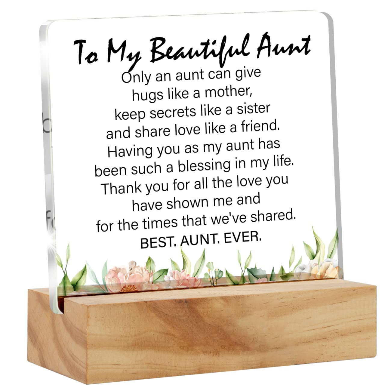 Snapklik.com : Best Aunt Ever Gift Auntie Gifts, To My Beautiful Aunt ...