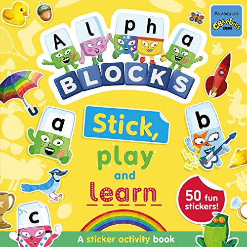 Alphablocks Stick Play and Learn Sticker