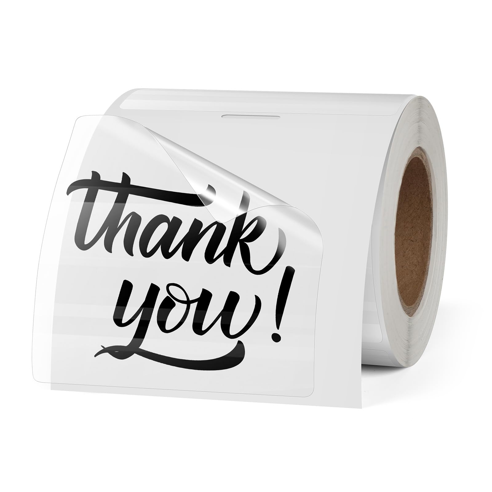 Amazon.com : FINDAT Transparent Thermal Labels 3 × 3 Inch Self Adhesive ...