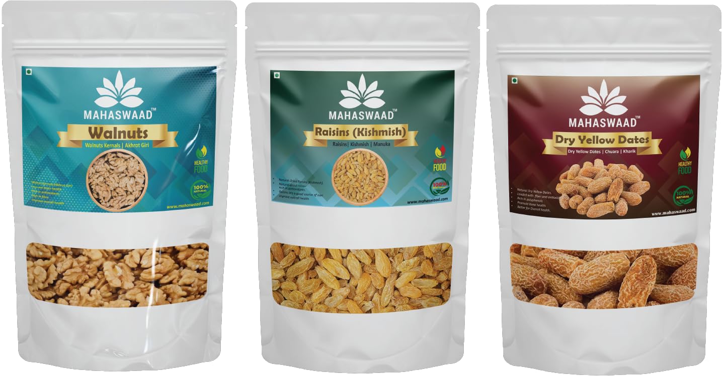 MAHASWAAD Walnuts Without Shell, Kashmiri Walnut Without Shell, Akhrot ...