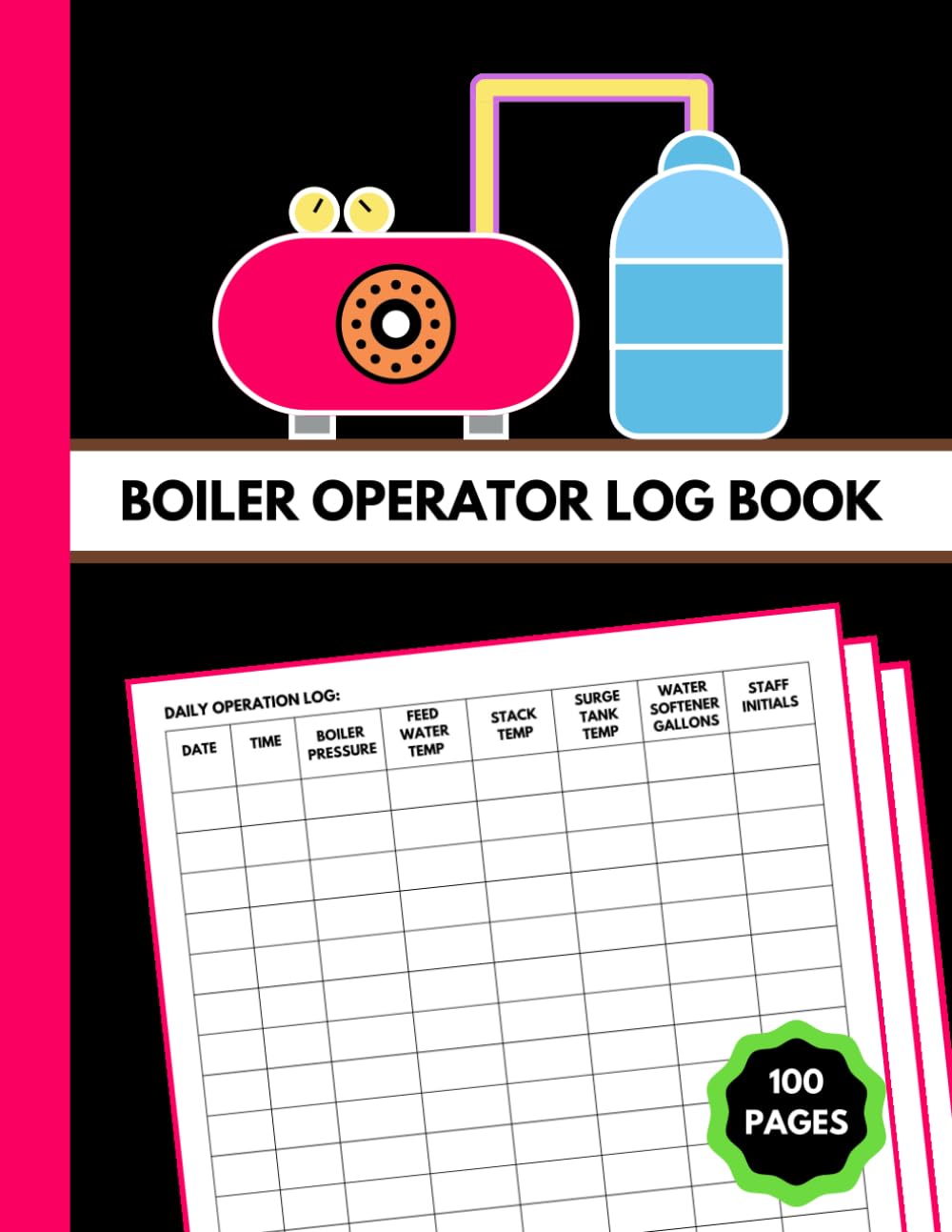 Boiler Log Worksheet Peas In A Pod | TPT