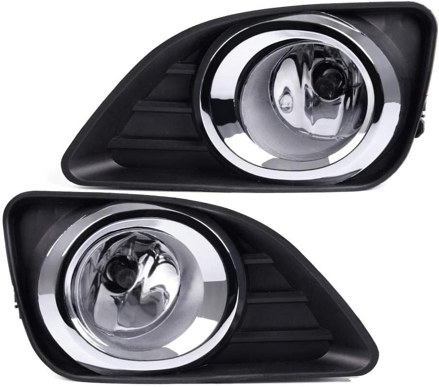 Amazon.com: PIT66 Front Bumper Fog Lights, Compatible with 2010-2011 ...