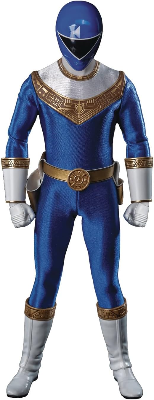 Amazon.com: Power Rangers Zeo: FigZero Zeo Ranger III Blue 1:6 Scale ...
