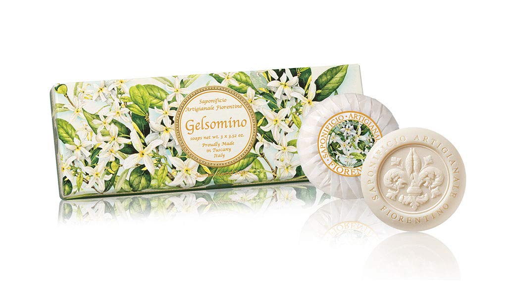 Amazon.com : Saponificio Artigianale Fiorentino Gelsomino (Jasmine) Set ...