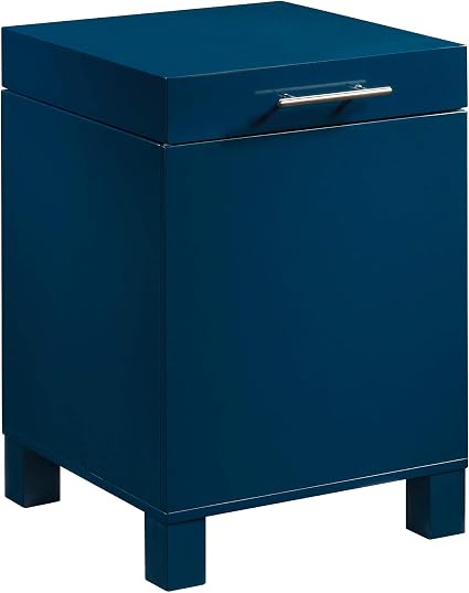 Amazon.com: Sauder Vista Key Side Table, Navy Blue Finish : Home & Kitchen