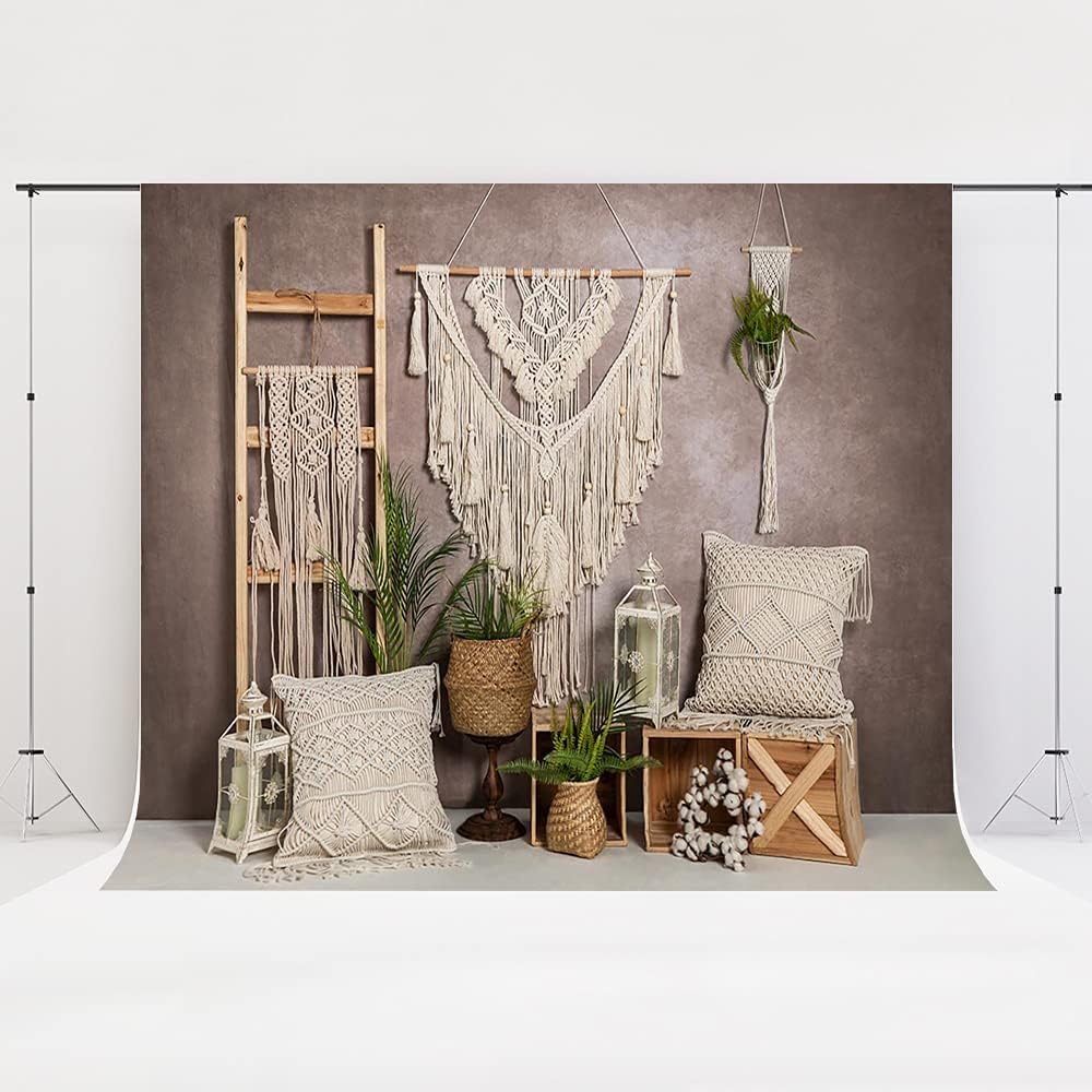 Buy Kate 10x6.5ft Wall Backdrops Boho Style Backdrop Nordic Style ...