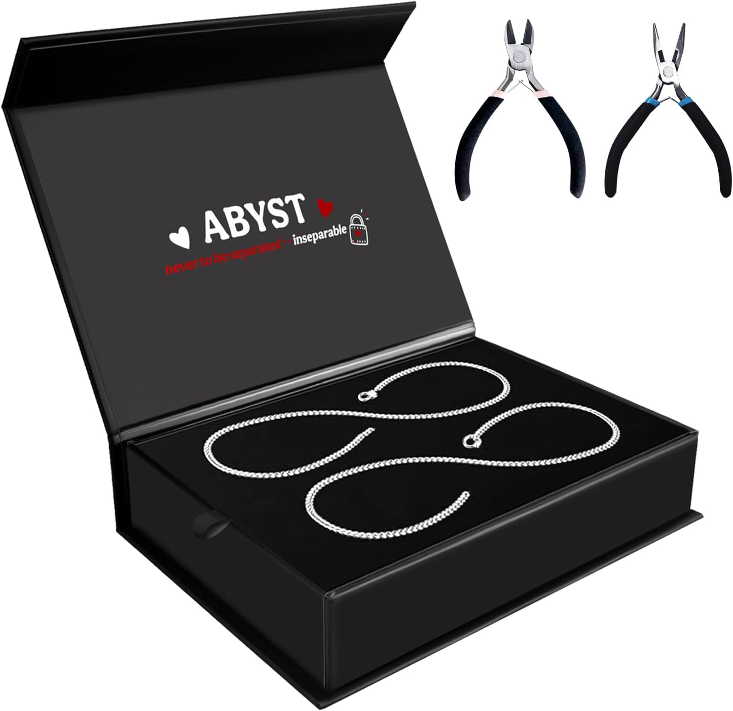 Amazon.com: ABYST Permanent Bracelet Kit for Couples - DIY Sterling ...