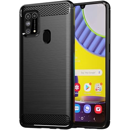 Spigen Rugged Armor Back Cover Case Compatible with Samsung Galaxy M31 ...