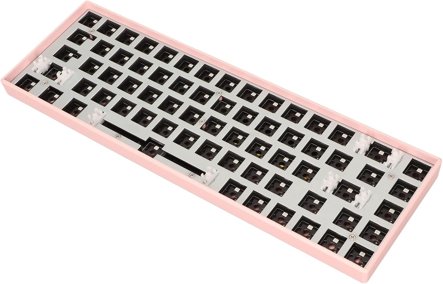Custom Mechanical Keyboard Kit RGB Light 68 Keys Mechanical Keyboard ...
