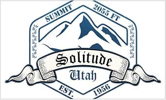 Amazon.com: CNW Studio Solitude Ski Resort Utah Decal Vinyl Bumper ...