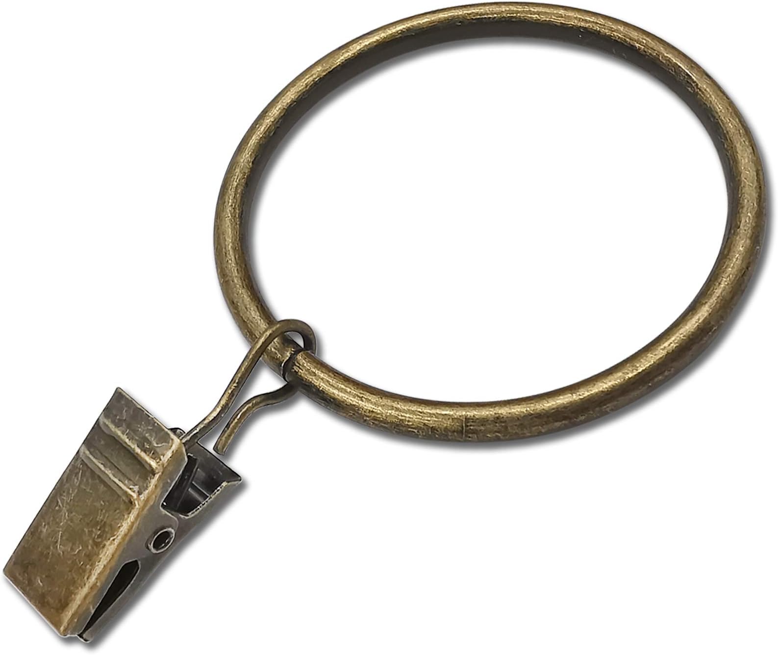 Amazon.com: Ivilon Drapery Curtain Clip Rings - Clips Ring for Curtain ...