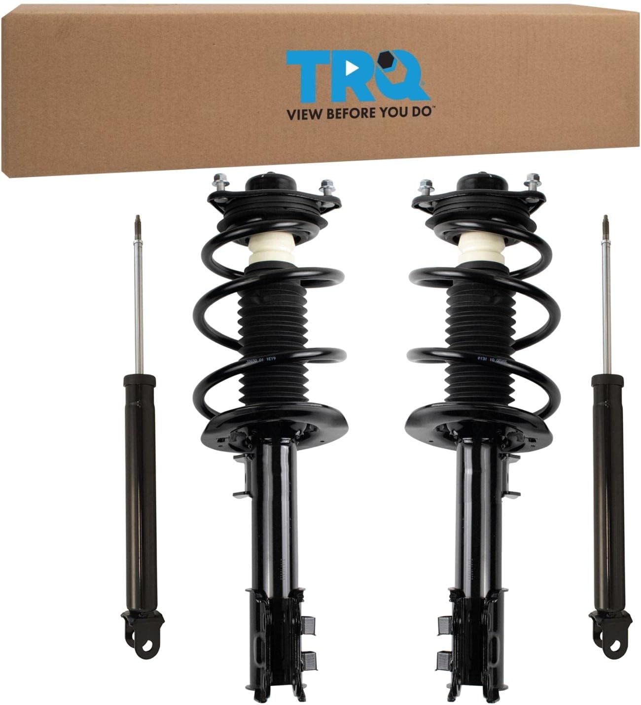 Amazon.com: TRQ Front and Rear Complete Strut Assembly & Shock Absorber ...