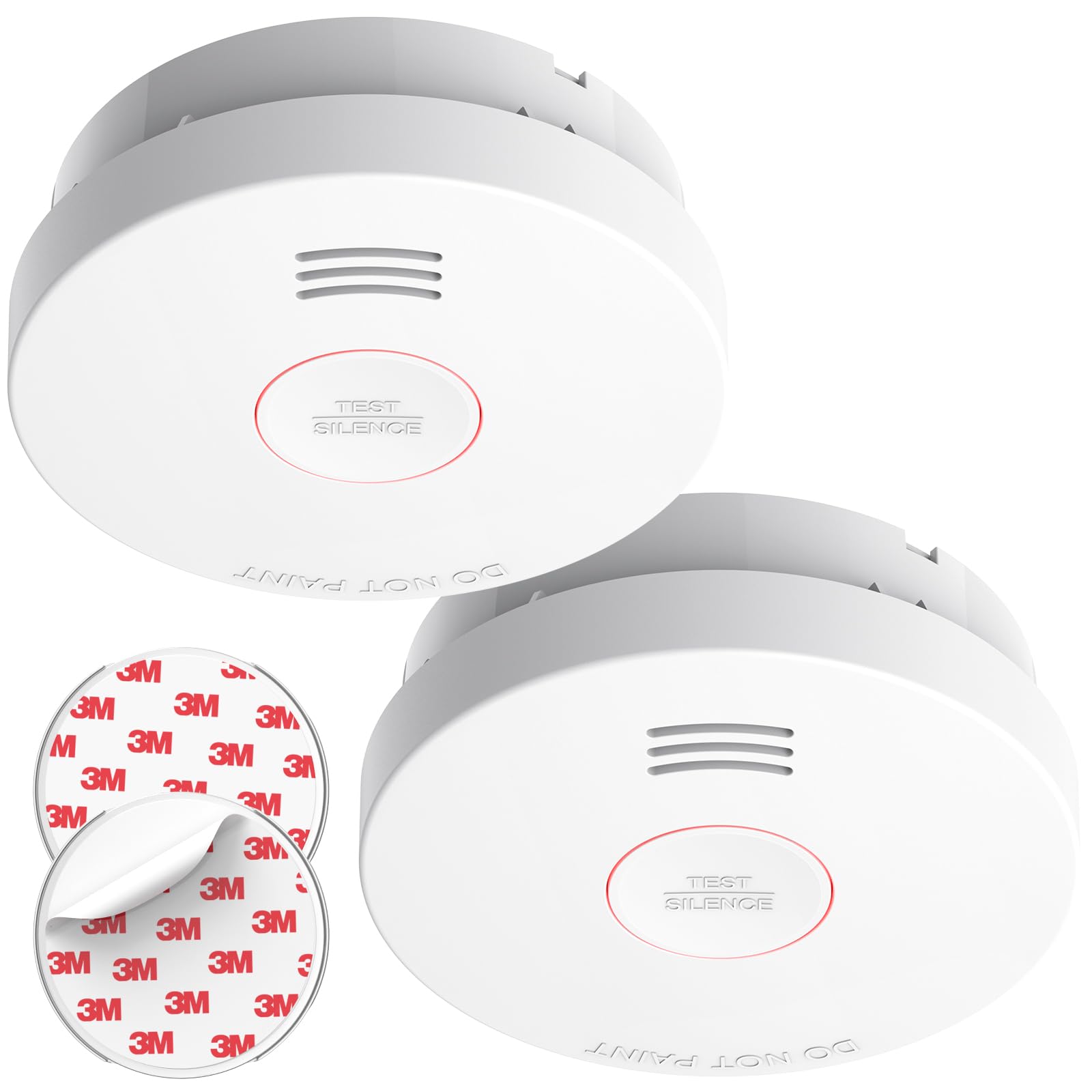 SITERLINK Smoke Detectors 10 Year Battery Operated,UL217-9th Listed ...