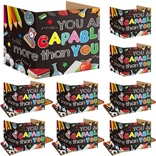 Amazon.com : 4 Pack Classroom Privacy Shields for Student Desks ...