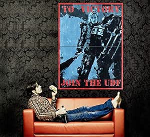Amazon.com: JOIN THE UDF Edge of Tomorrow Movie Cool Propaganda Retro ...
