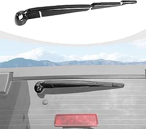 Amazon.com: RAZPOY JK Rear Window Wiper Arm Blades Cover Trim ...