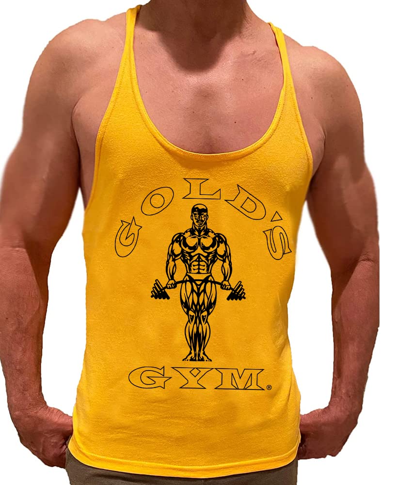 Amazon.com: Gold's Gym Licensed Products Gold's Gym Tank Top Stringer ...