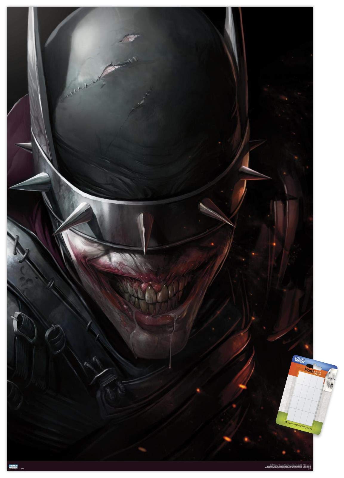 Amazon.com: Trends International DC Comics The Batman Who Laughs - Face ...
