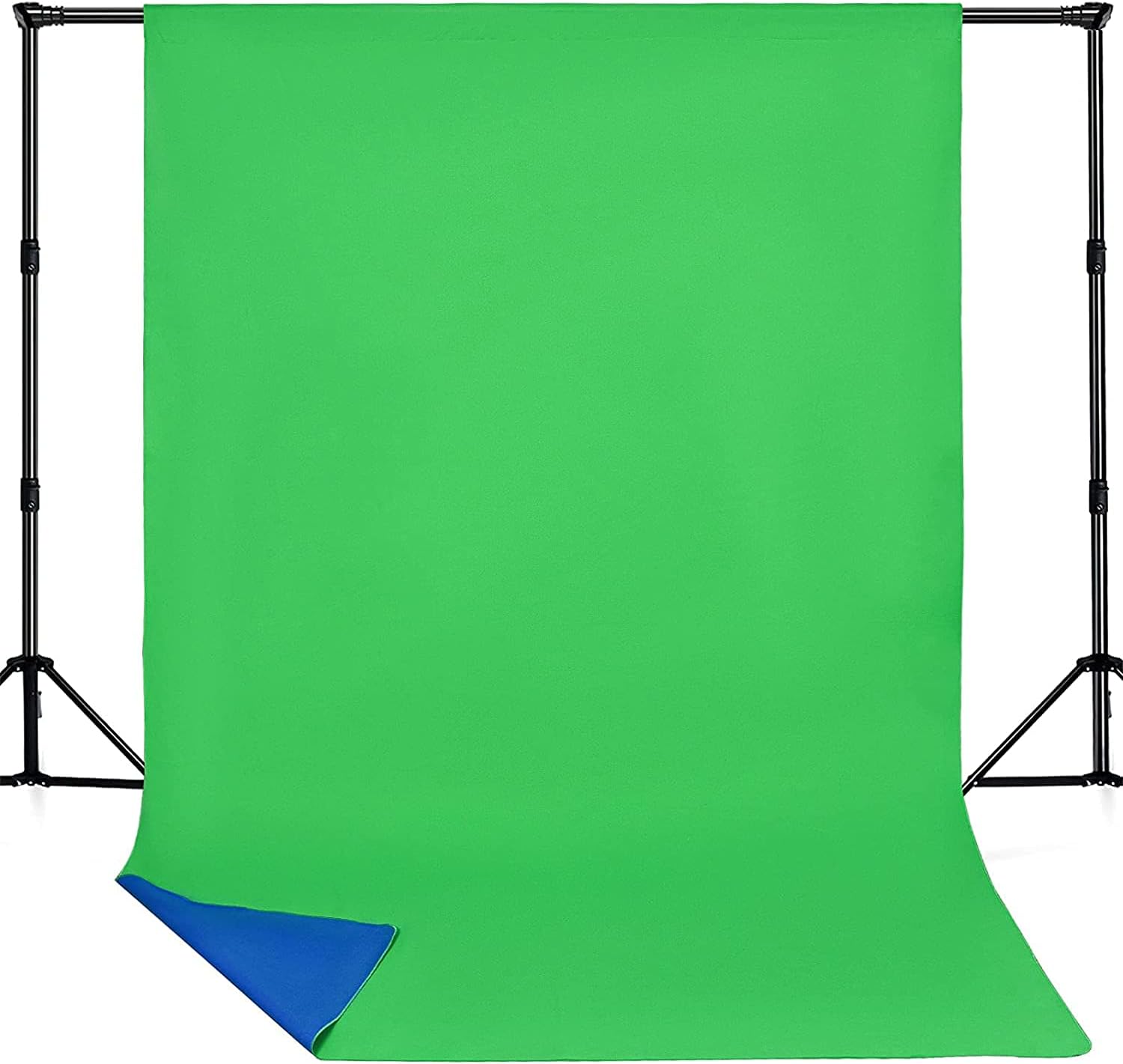 Hanumex® 8x12 Ft. Pro Green Screen Backdrop: Wrinkle-Free Fabric, Rod ...