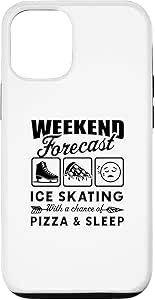 Amazon.com: iPhone 12/12 Pro Weekend Forecast Ice Skating Figure ...