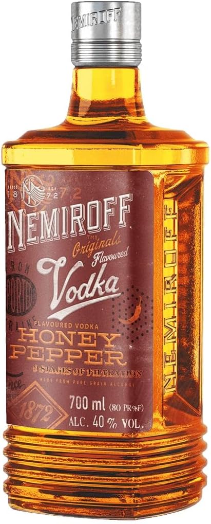 Nemiroff Honey Pepper Vodka 700 ml : Amazon.com.au: Grocery