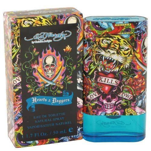 Amazon.com : Ed Hardy Hearts & Daggers Cologne for Men 1.7 oz Eau De ...