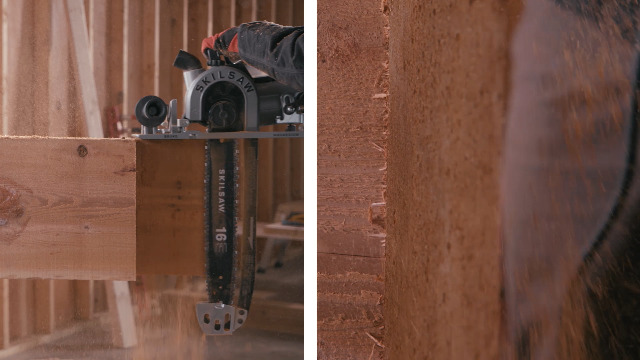 Watch SKILSAW SPT55-11 16 In. Worm Drive Sawsquatch Carpentry Chainsaw ...