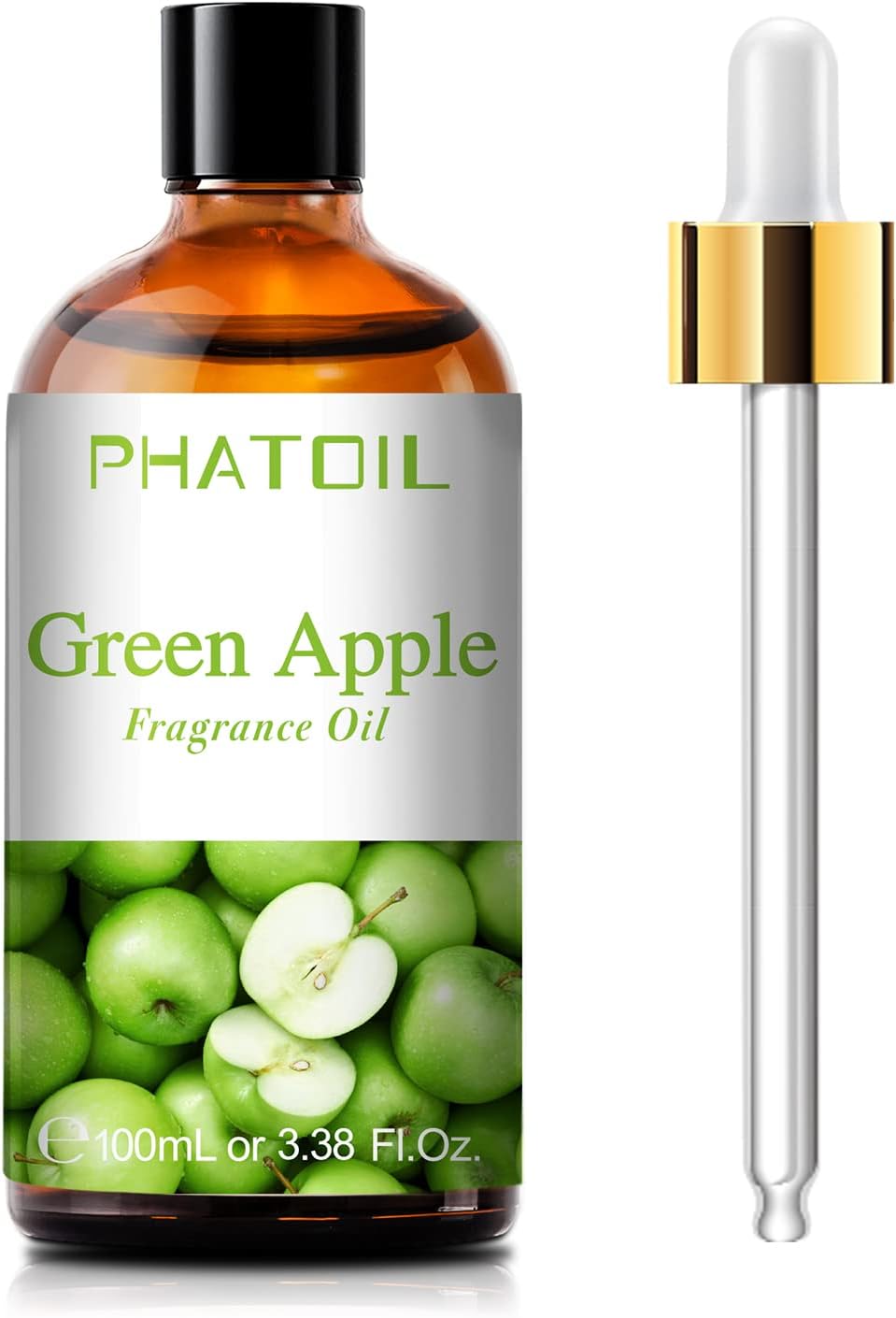 Amazon.com: PHATOIL 3.38FL.OZ Green Apple Fragrance Oils for ...