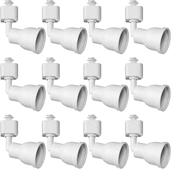 VANoopee 12-Pack GU10 Track Lighting Heads H Type LED Track Light Heads ...